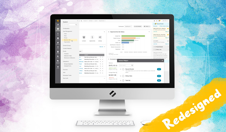New Improvement: Management Console Redesign - OroCommerce