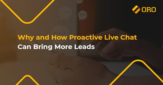 How Live Chat Brings More Leads in B2B eCommerce | OroCommerce