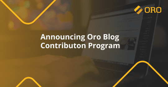 Announcing Oro Blog Contribution Program | OroCommerce