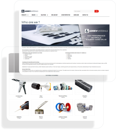 ADDEV Materials B2B eCommerce | OroCommerce