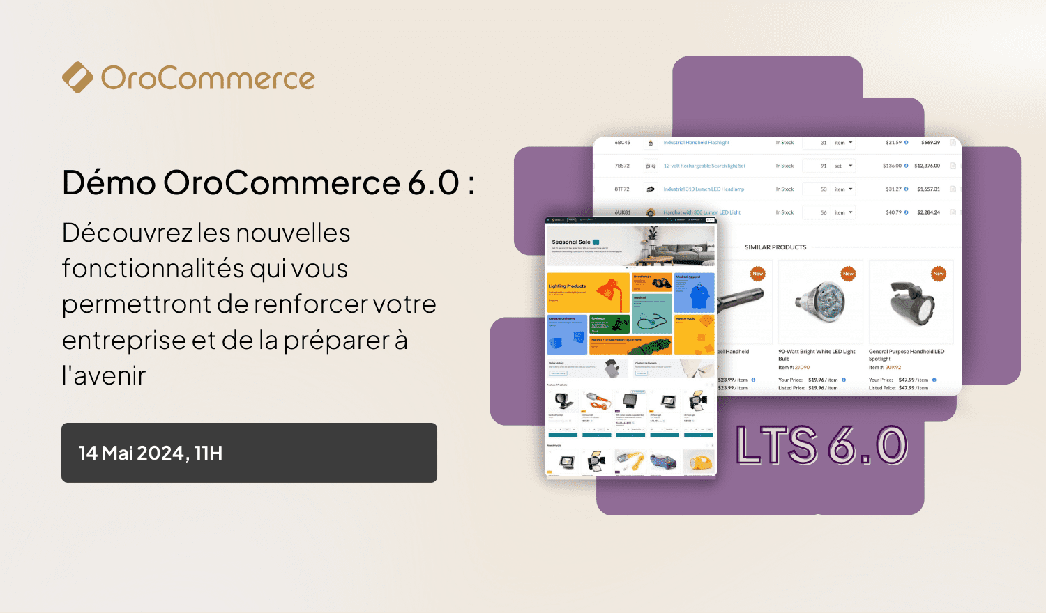 Nouvelle version Orocommerce 6.0 | OroCommerce FR